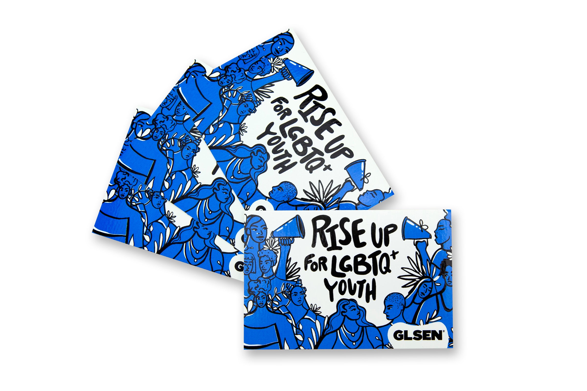 Rise-Up Sticker Pack (Pack of 4) – Glisten